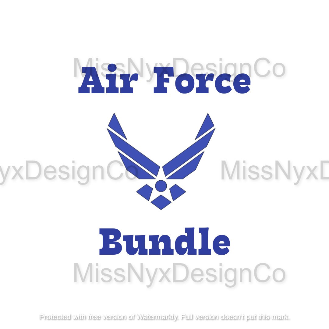 Air Force Svg Bundle, Air Force PNG, Top Gun, Air Force Gifts, Wingman ...