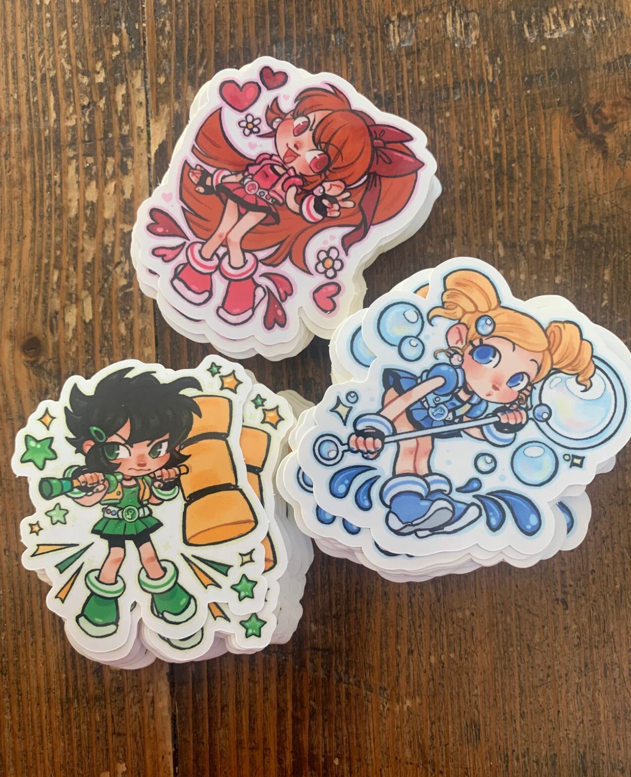 Powerpuff Girls Z 3 Inch Stickers - Etsy