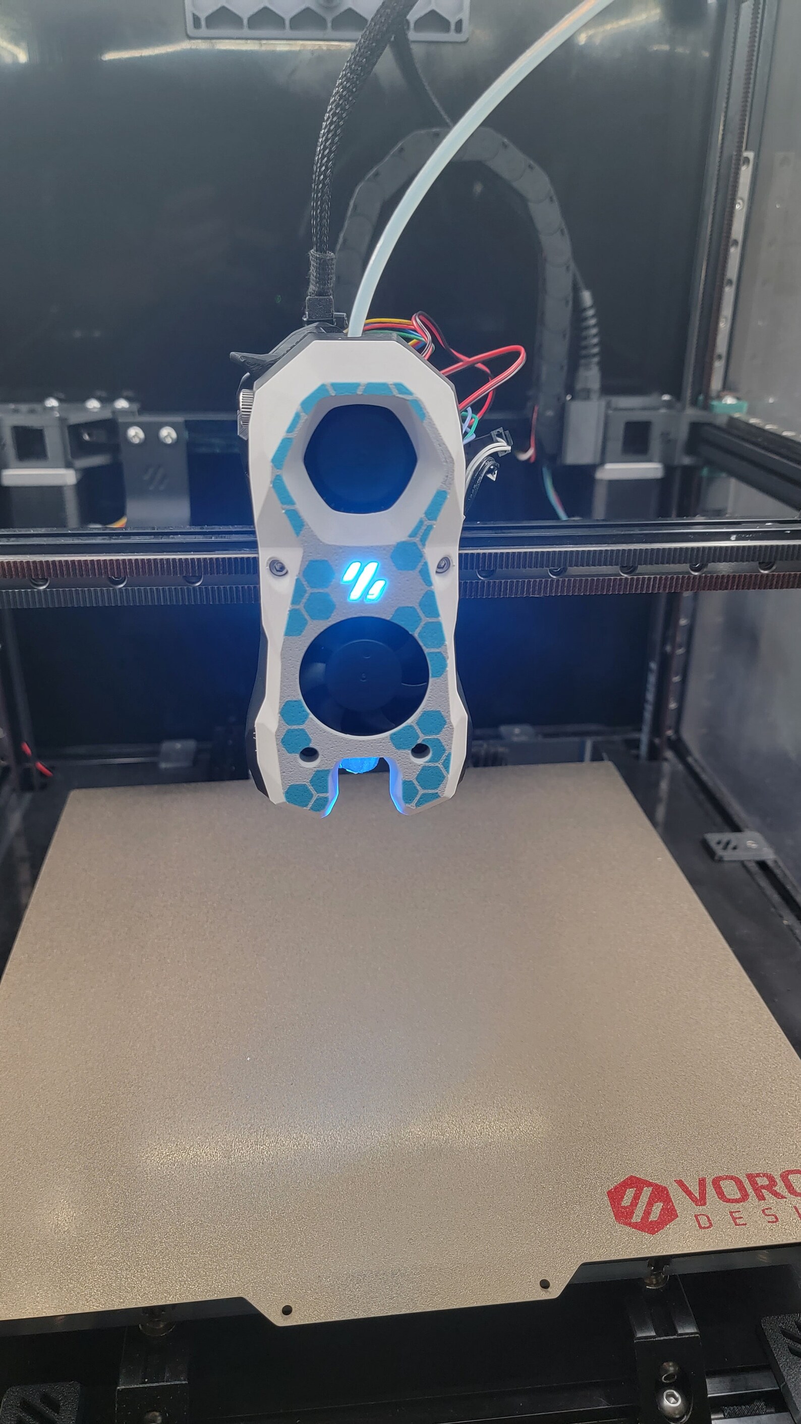 Buy 2-color Voron Stealthburner Face With Hex Pattern Rapido UHF Online ...