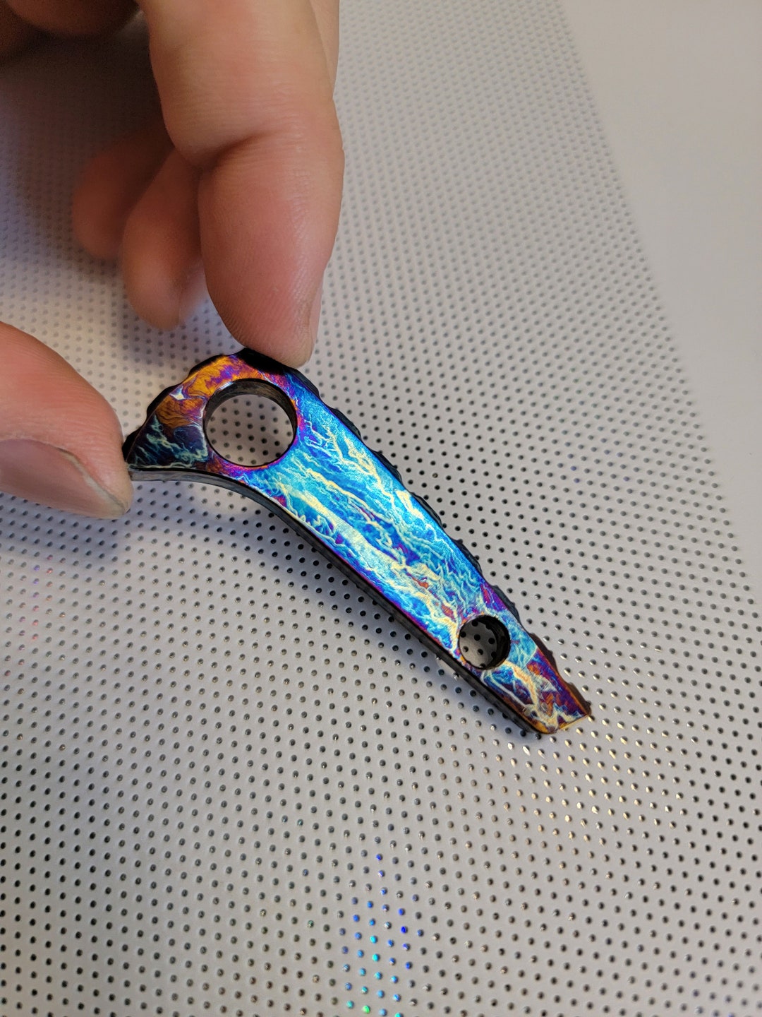 Spyderco Titanium Backspacer for Para Military 2 PM2 C81 - Etsy