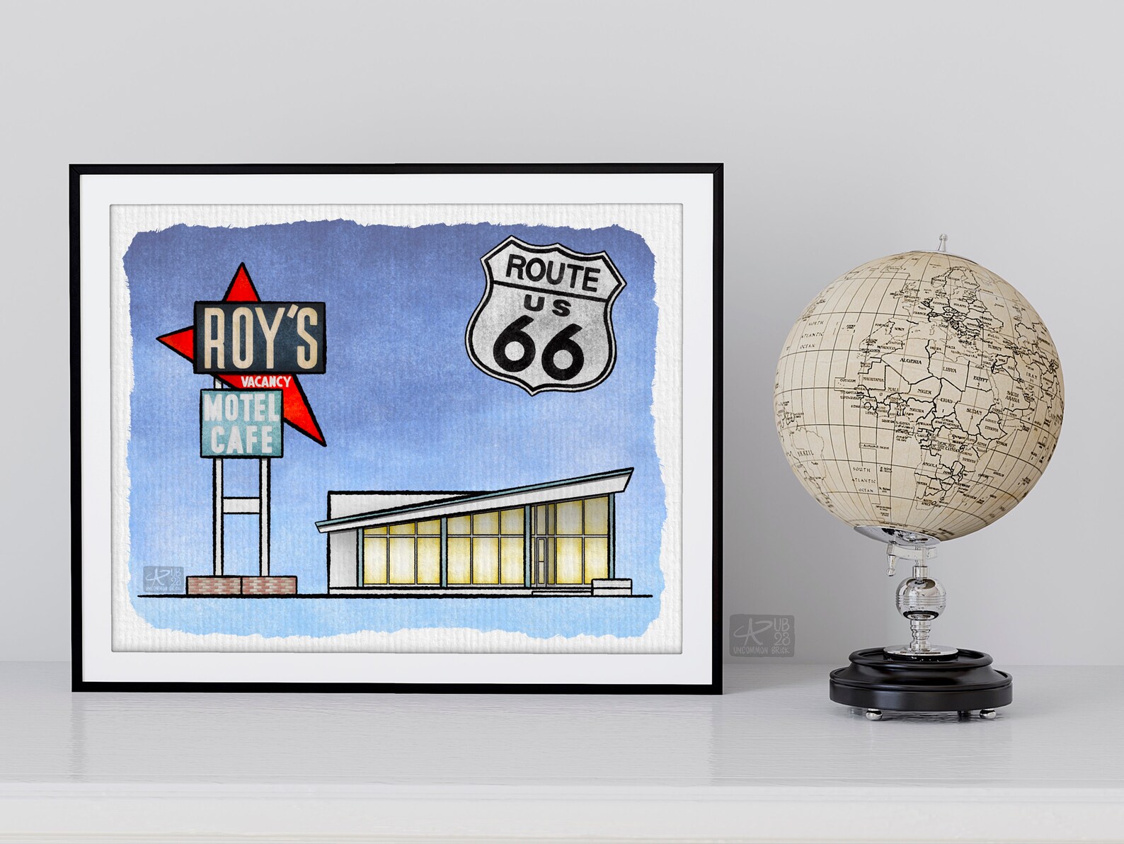 Historic Route 66 Googie Architecture, Roy’s Motel and Cafe Amboy, CA ...
