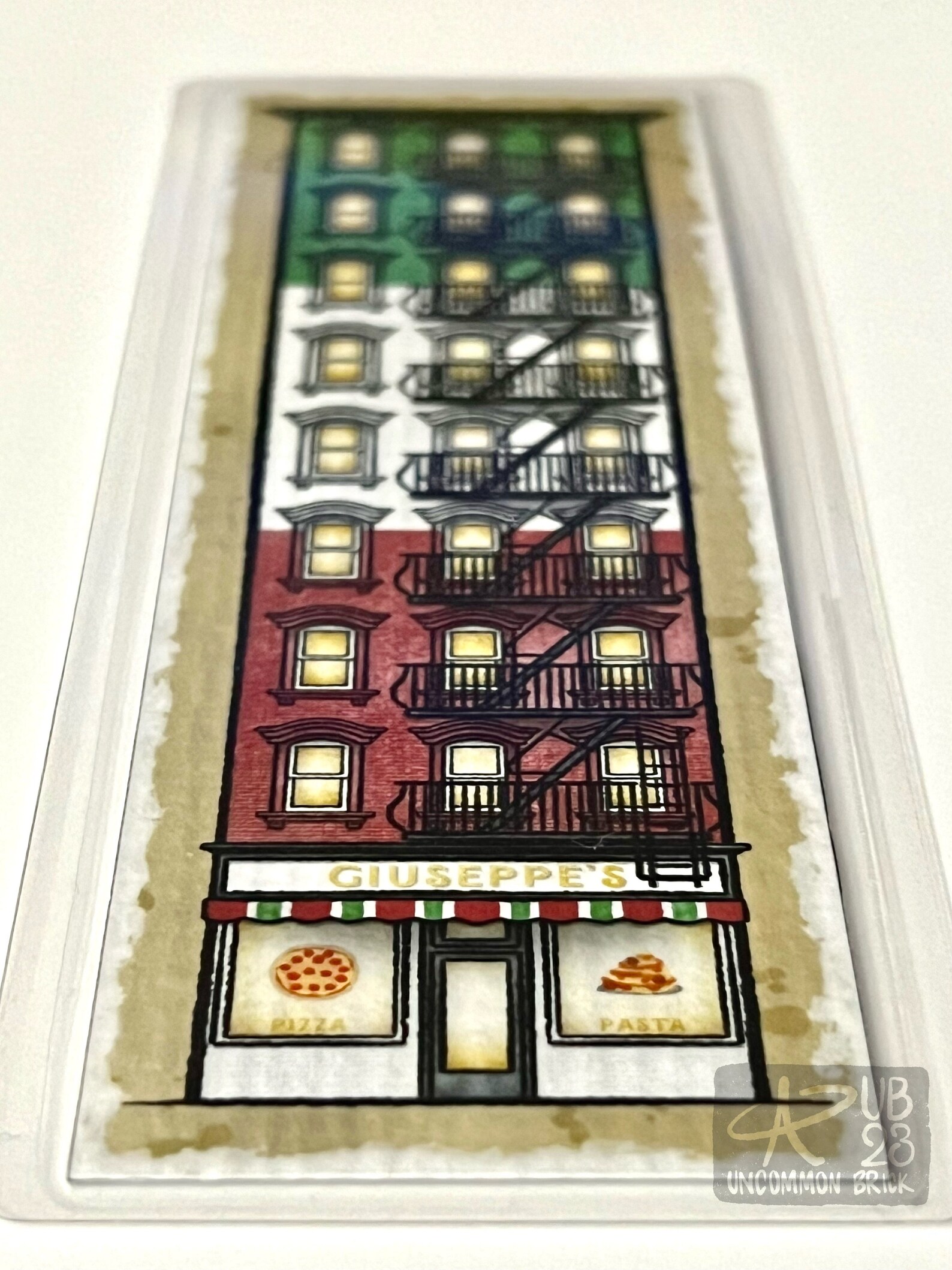Laminated Bookmark, Architectural Digital Watercolor Illustration ...