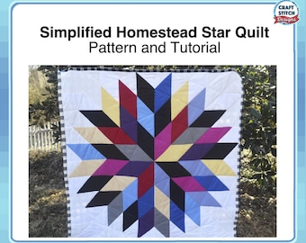 Homestead Quilt Pattern - Etsy