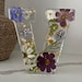 Pressed Flower Resin Letters - Etsy Canada