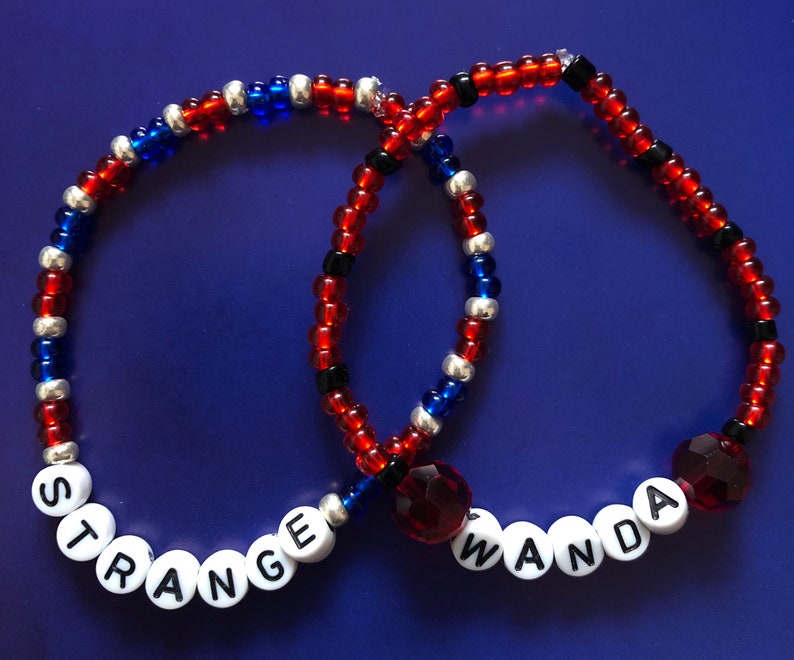 Doctor Strange and Wanda Bracelet - Etsy