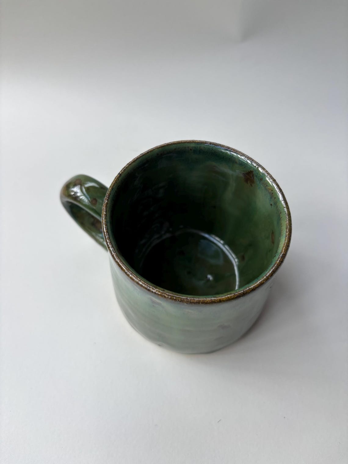 Earthy Green Mug - Etsy