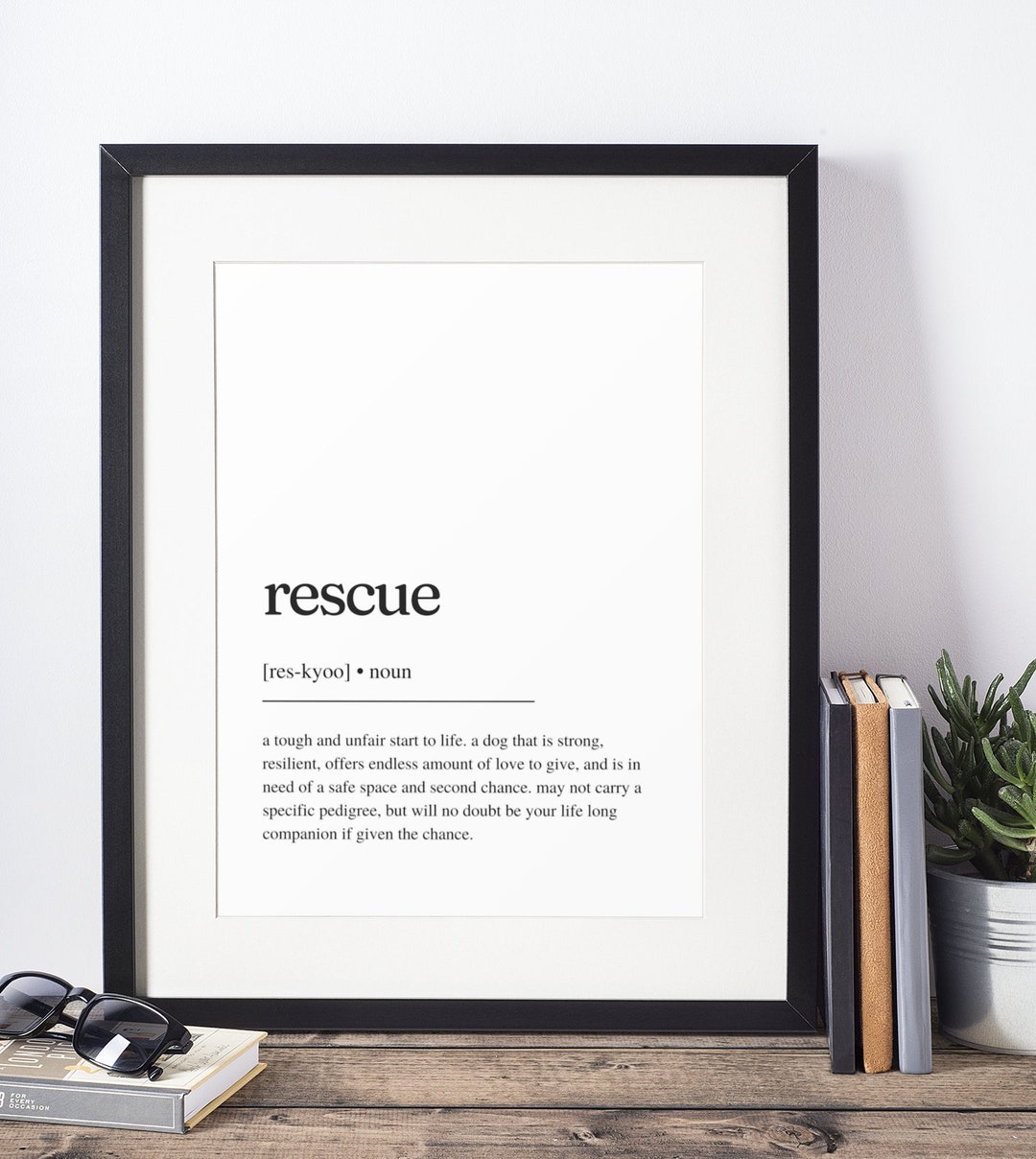 Rescue Definition Print Wall Art Print Gifts For Animal Etsy rescue-definition-print-wall-art-print-gifts-for-animal-etsy