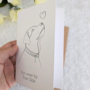 Dog Loss Card for Pet Memorial, Loss of Dog Grieving Gift, Pet Sympathy ...