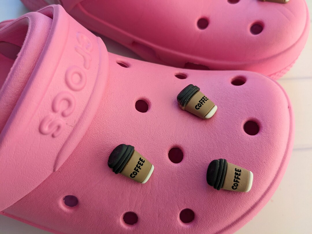 Coffee Cup Croc Charm, Coffee Mug Croc Pin, Coffee Drink Shoe Charm ...