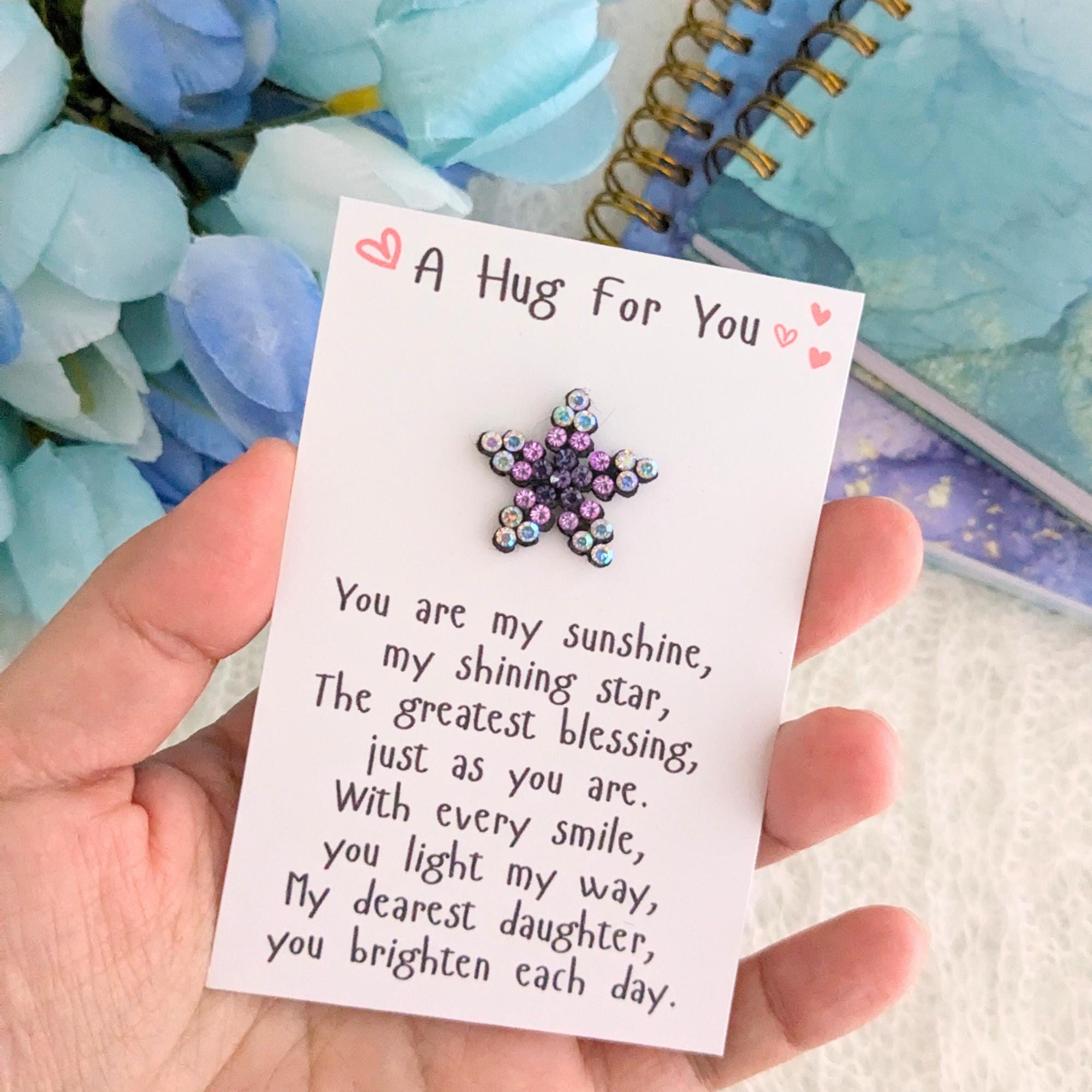 Pocket Hug Token for Daughter, 21st Birthday Gift for Her, 40th ...