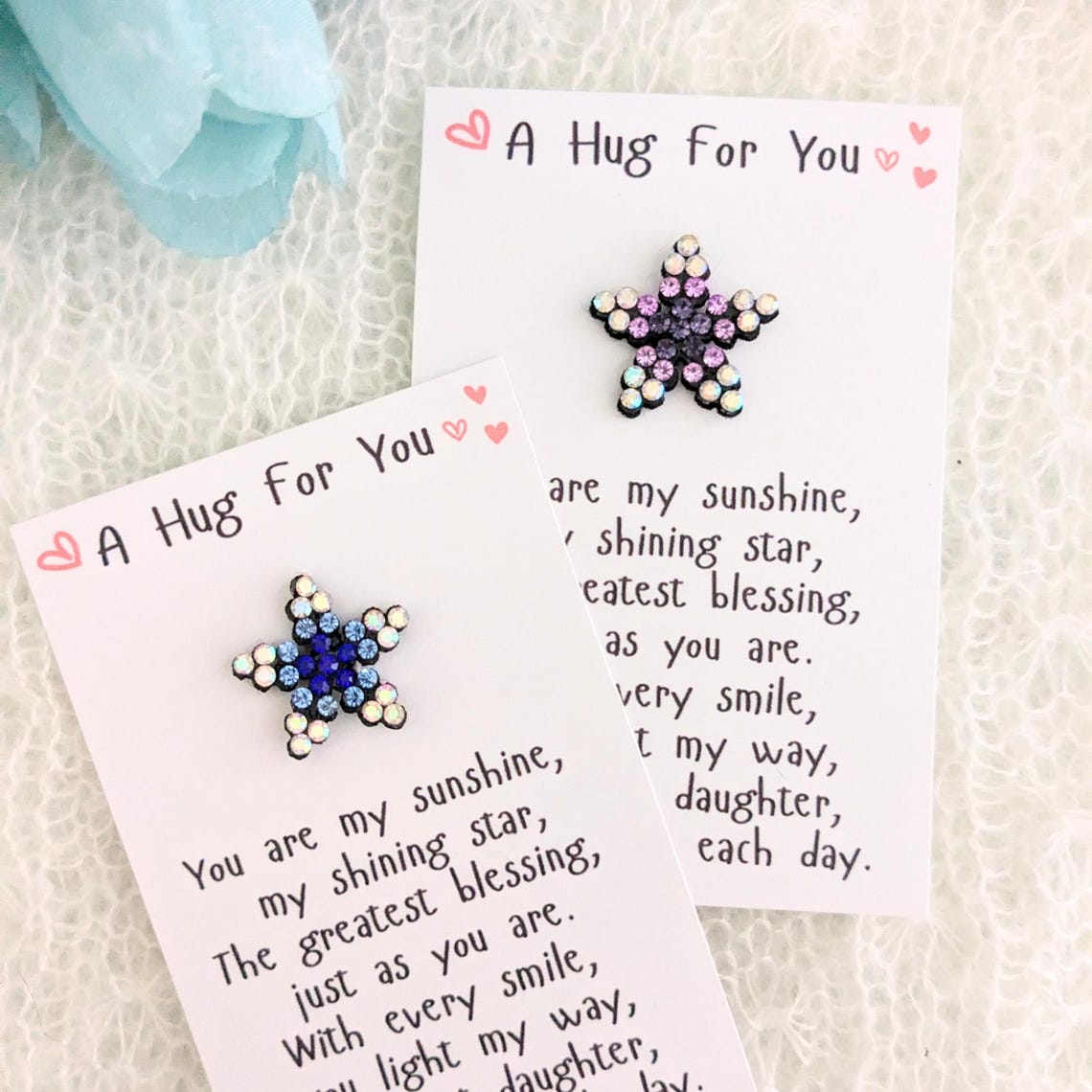 Pocket Hug Token for Daughter, 21st Birthday Gift for Her, 40th ...
