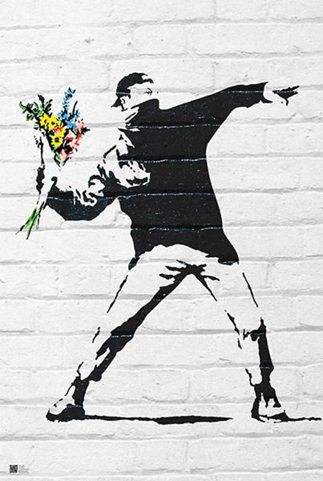 Flower Bomber by Bansy, Street Art Print, Inspired by Urban Activism ...