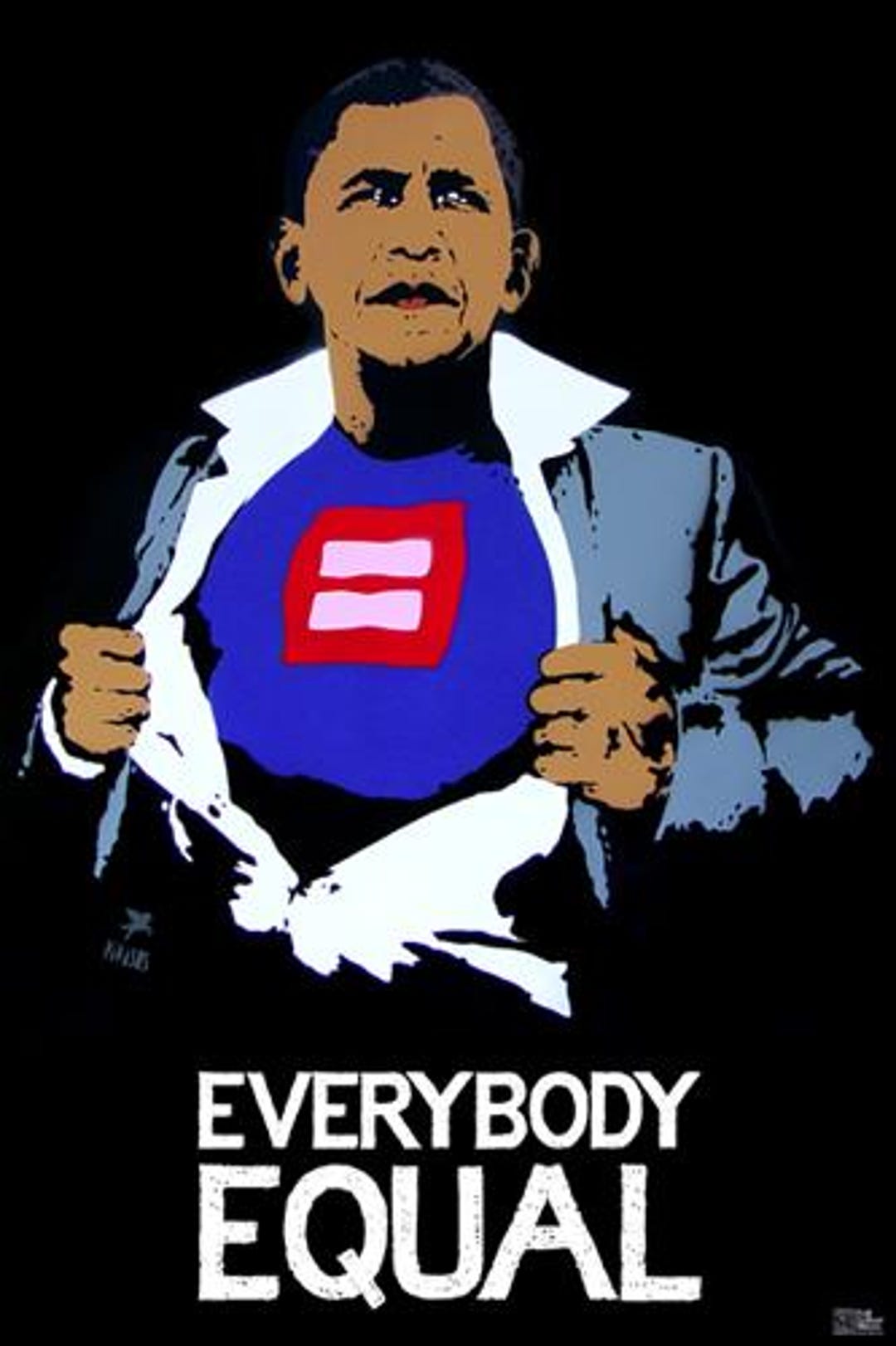 Everybody Equal by Banksy, Street Art Print, Inspired by Urban Activism ...