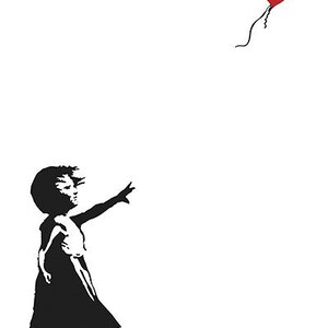 Balloon Girl by Bansy, Street Art Print, Inspired by Urban Activism and ...