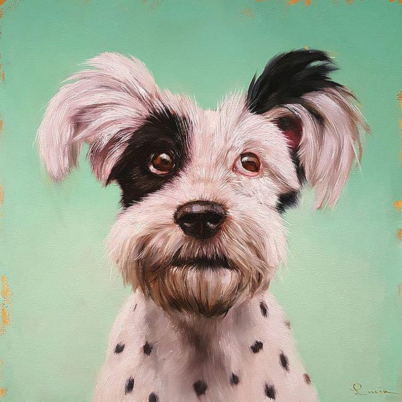Follow Your Nose 8 by Lucia Heffernan, Dog Art, Whimsical Animal Wall ...