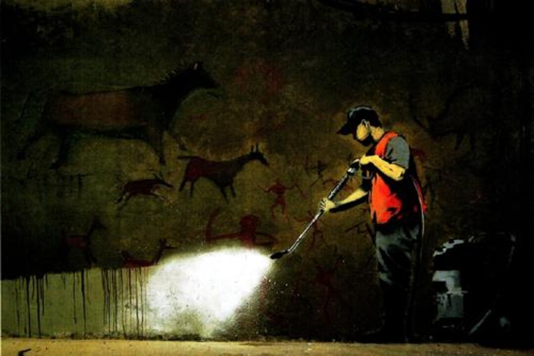 Powerwash by Bansy, Street Art Print, Inspired by Urban Activism and ...