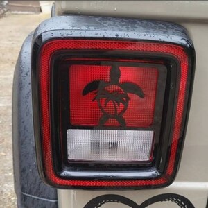 Turtle Palm Tail Light Covers, Set - Etsy