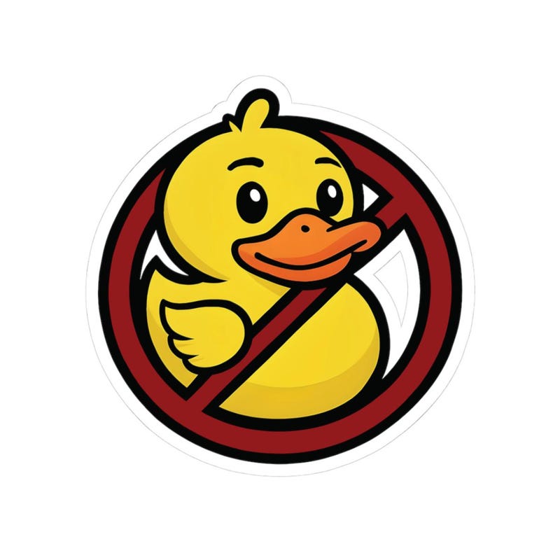 Duck Stickers - Etsy