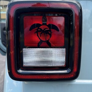 Turtle Palm Tail Light Covers, Set - Etsy