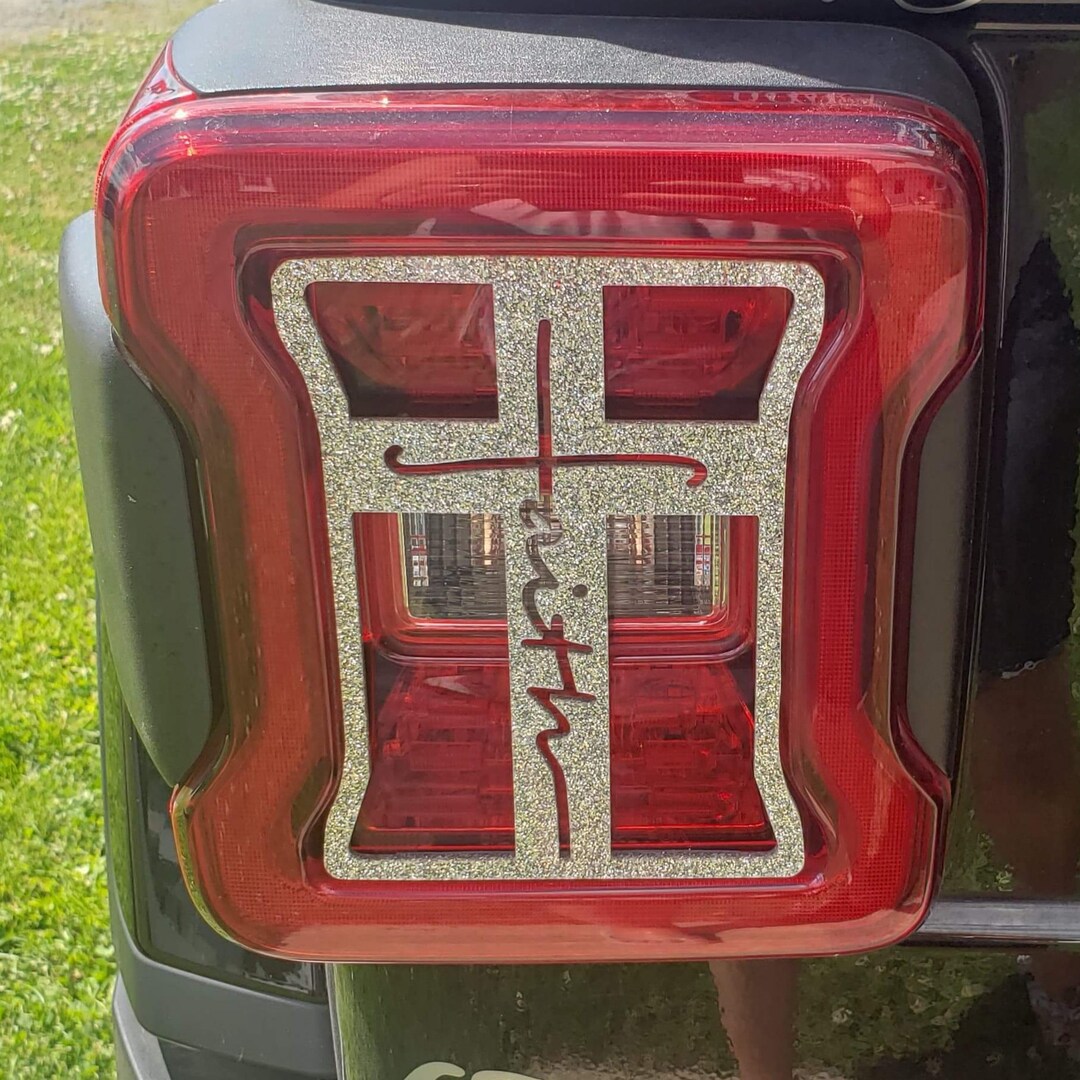Faith Cross Tail Light Covers, Set - Etsy