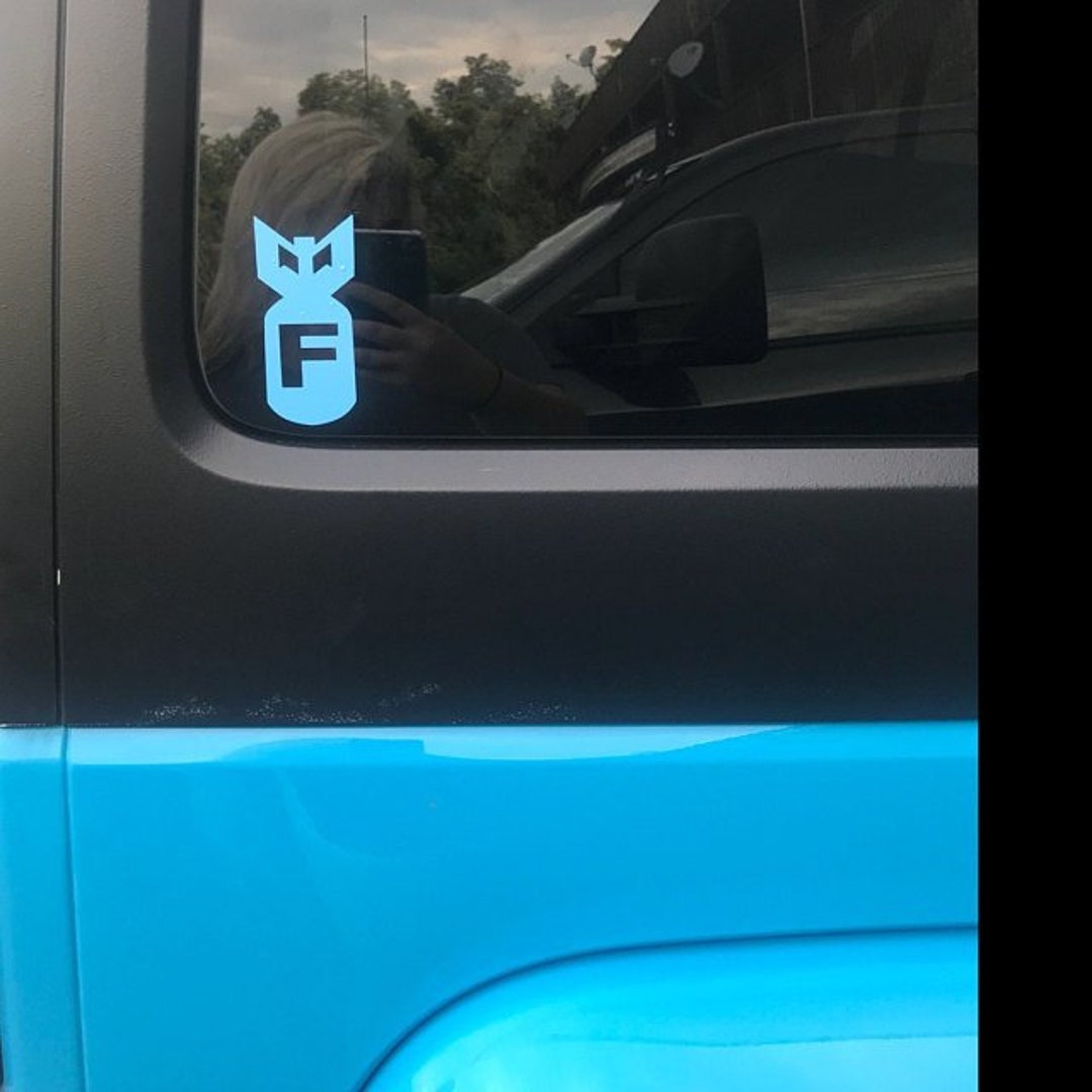 F-bomb Vinyl Decal (1.5" X 3.75") - Etsy