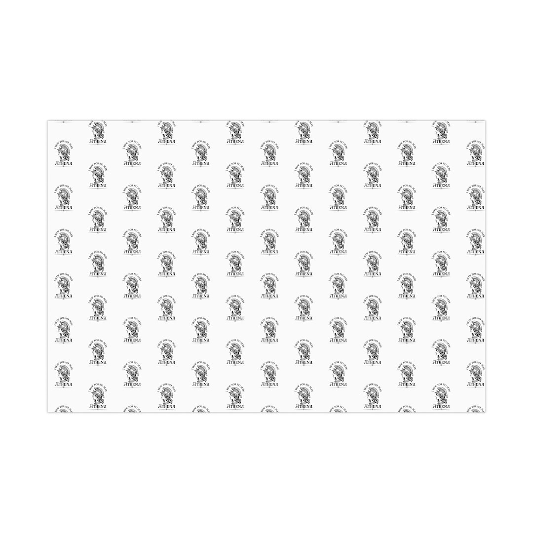 Athena Wrapping Paper | Greek Mythology Gift Wrap | Ancient Greece ...