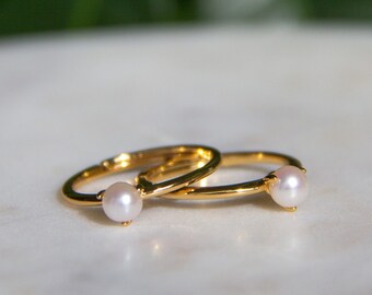 Mother Daughter Gold Ring - Etsy