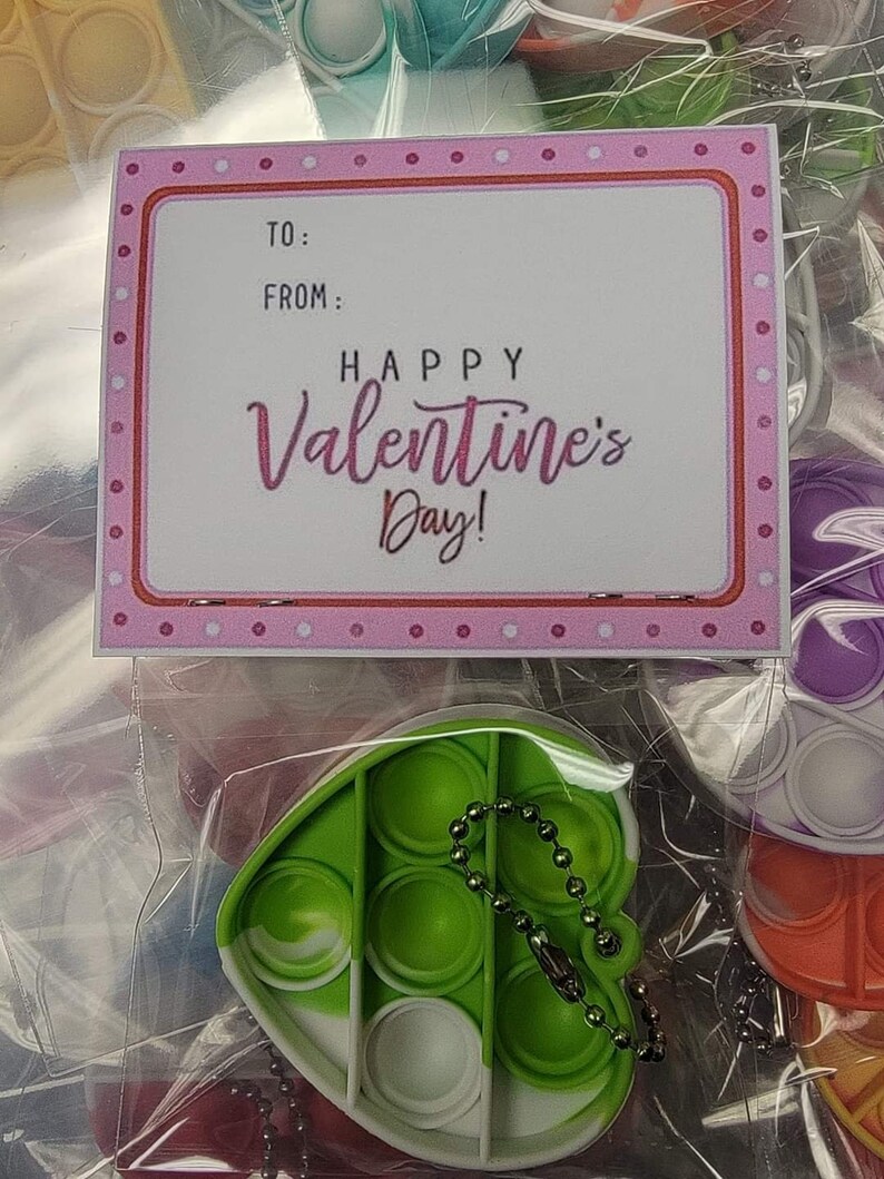 Valentines Pop It, Pop It, Class Valentines, Valentine's Party, Pop It ...