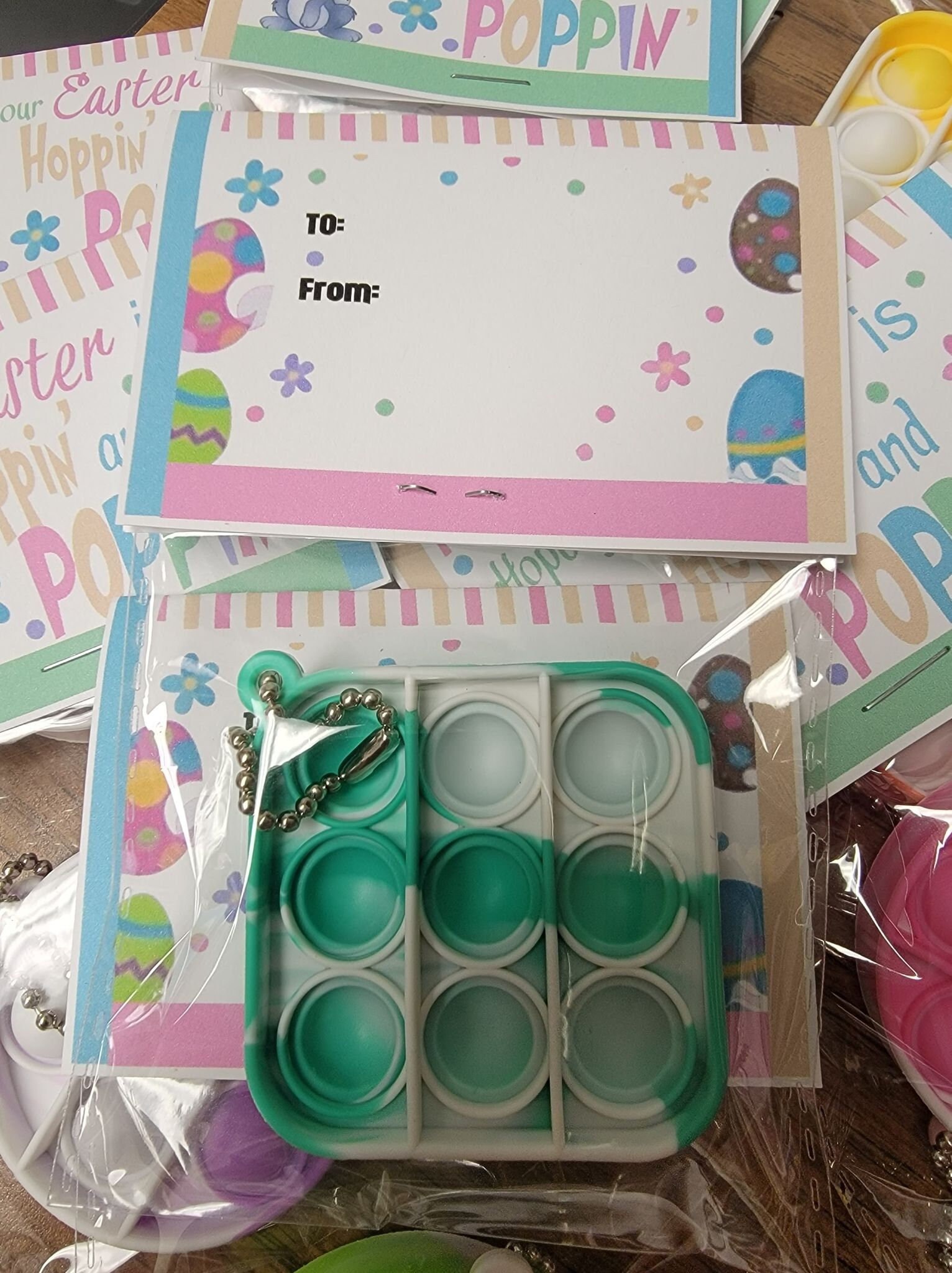 Easter Pop It . Pop Its. Easter Cards. Fidgets. Easter Favors. Easter ...