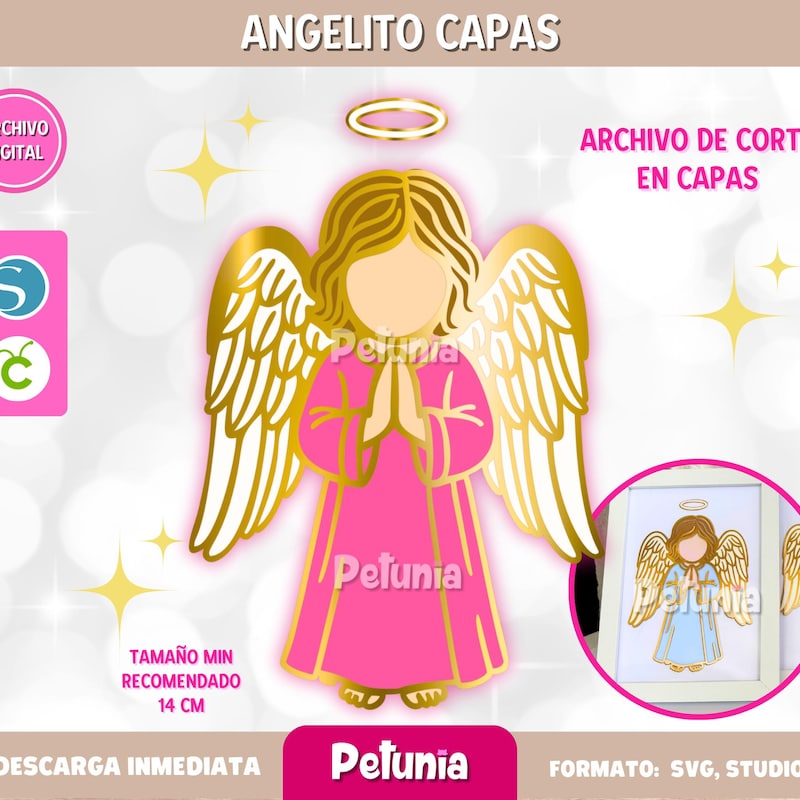 Svg Files 3d Angels - Etsy