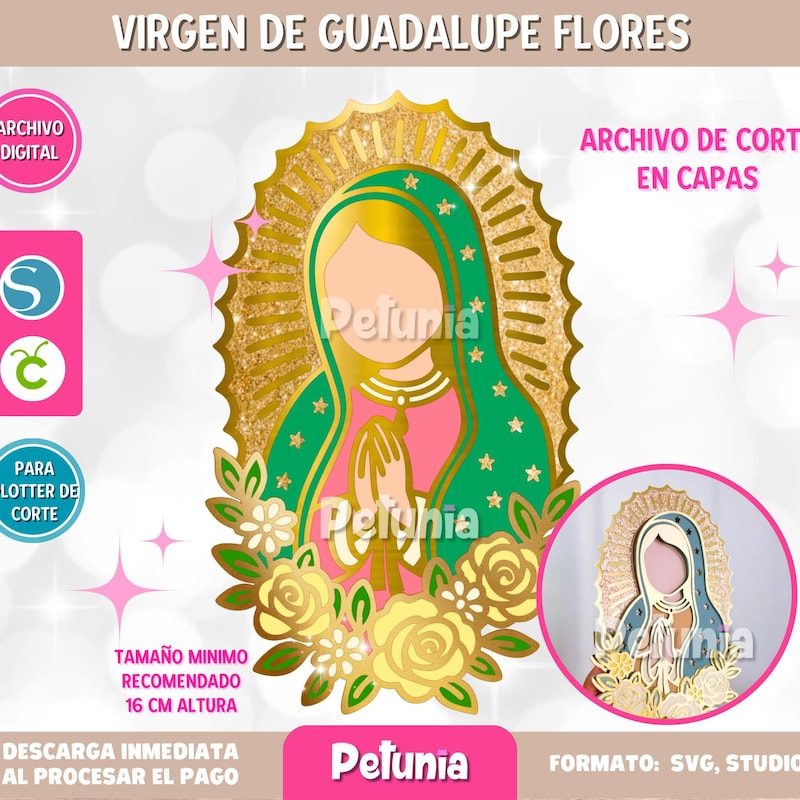 Virgin Guadalupe Images - Etsy