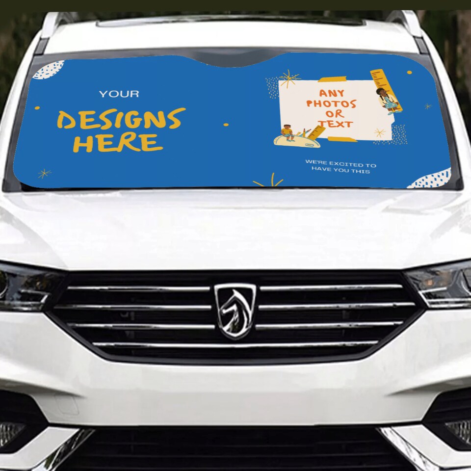 Windshield Sun Shade Custom Car Sun Shade sold by Liliana | SKU ...