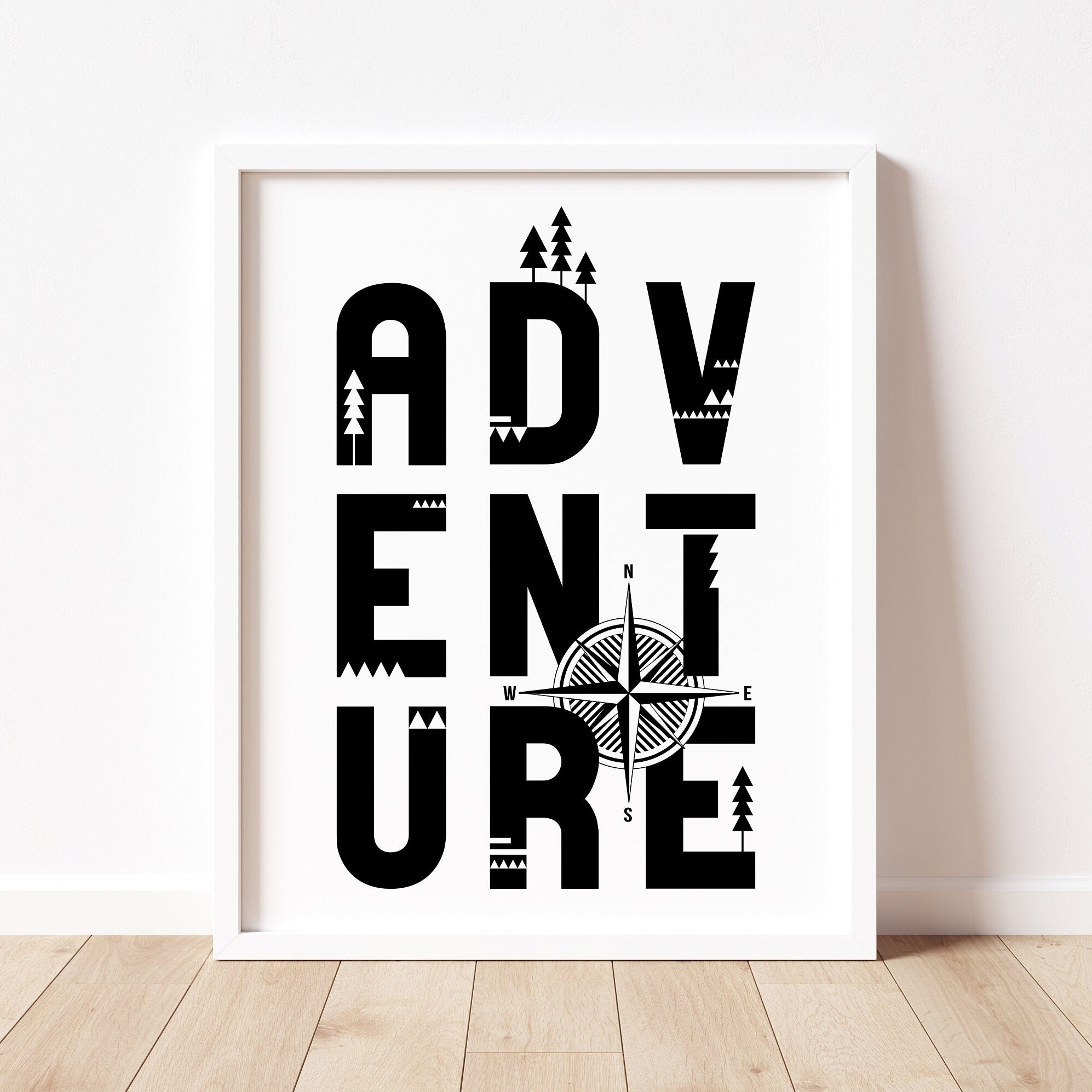 Adventure DIGITAL DOWNLOAD Printable Wall Decor - Etsy