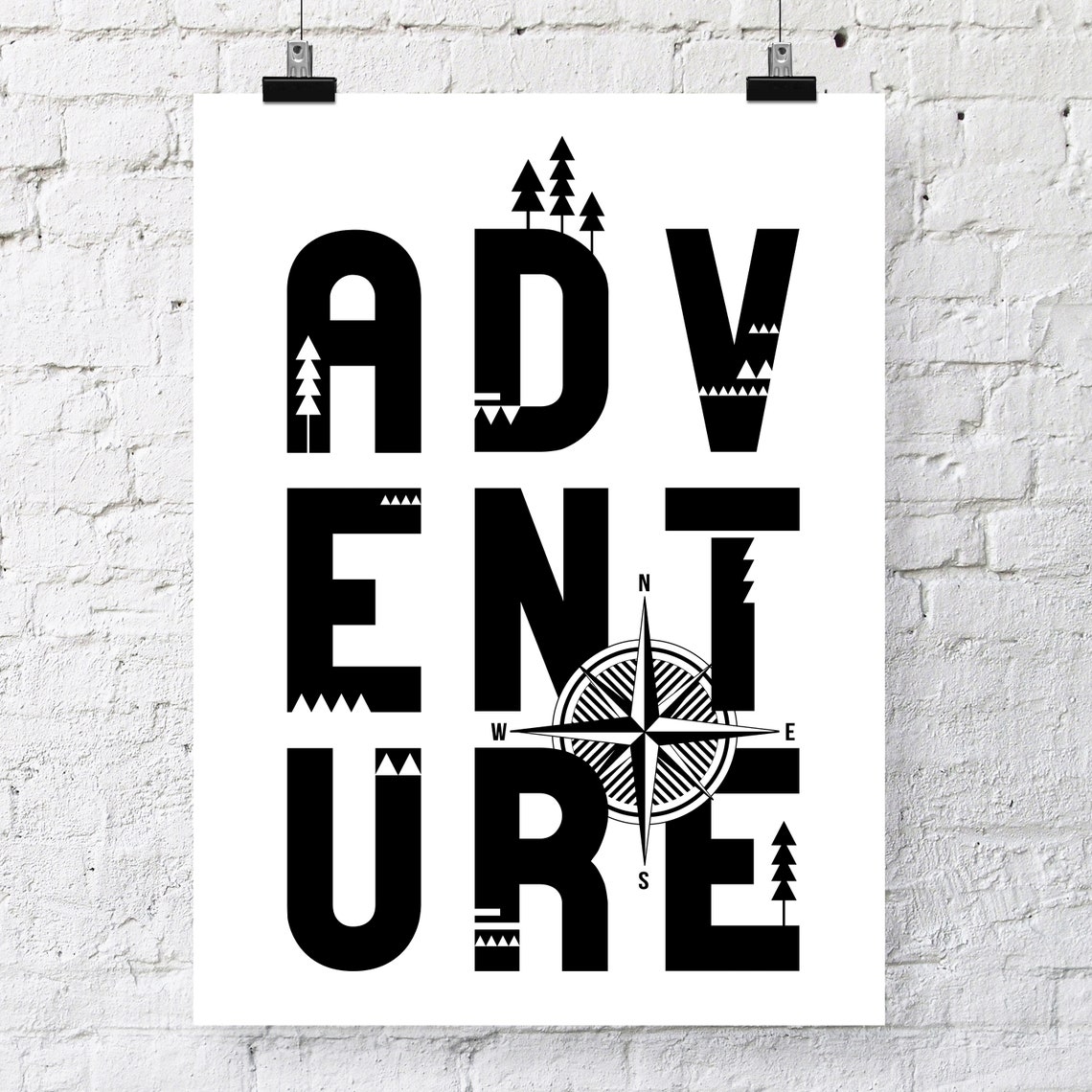 Adventure DIGITAL DOWNLOAD Printable Wall Decor - Etsy