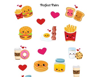 Cute Food Sticker - Etsy