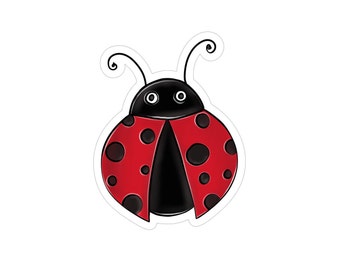 Lady Bug Stickers - Etsy
