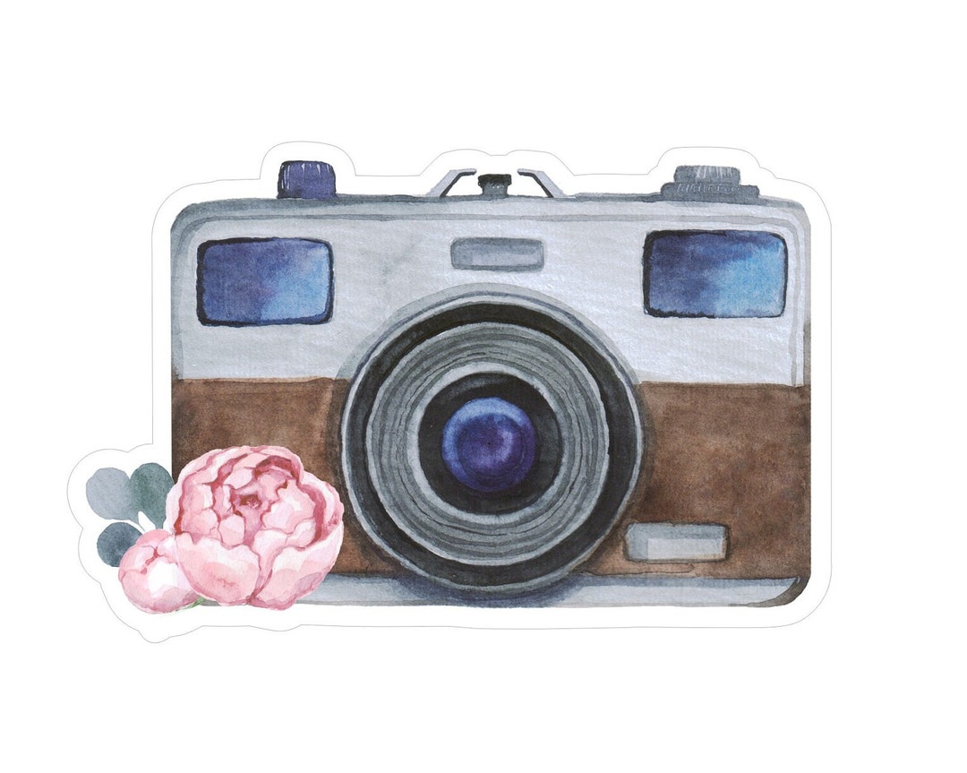 Vintage Camera Sticker Photography Stickers Scrapbook - Etsy