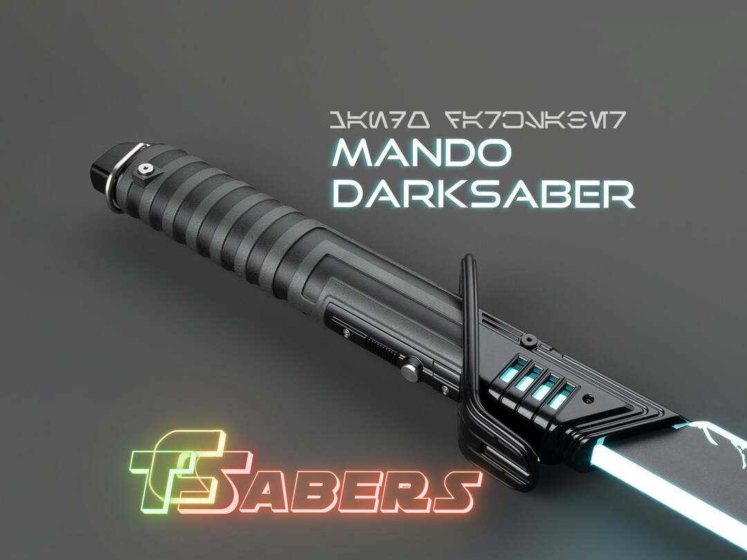 The Mandalorian Darksaber, Neopixel Star Wars the Mando Aluminum ...