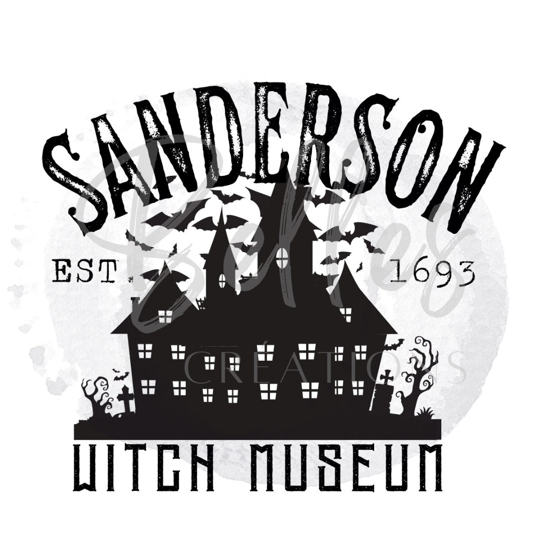 Sanderson Witch Museum PNG - Etsy
