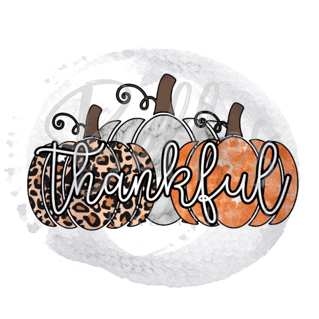 Thankful PNG - Etsy