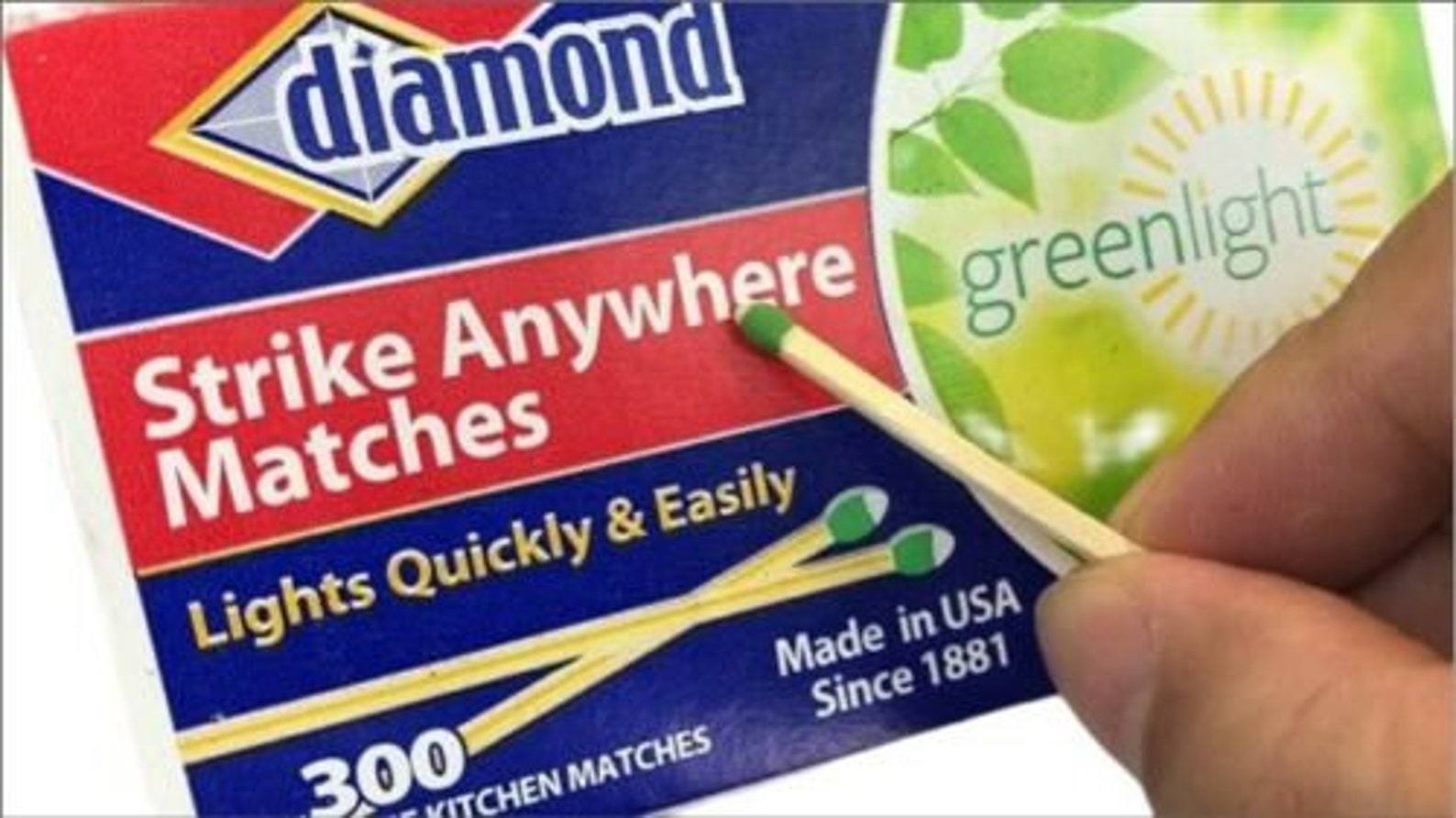 Free Shipping**diamond Strike Anywhere Matches 300ct Each 3packs Total ...