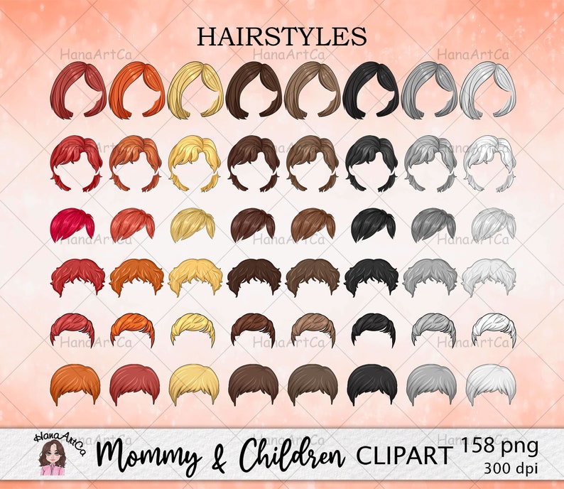 Happy Mother's Day, Mom Clipart, Mother and Daughter, Mother and Son ...