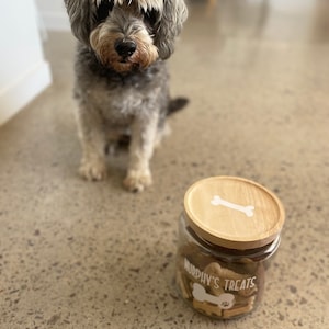 Dog Treat Jar Labels Personalised Pet Treat Jar Labels Dog - Etsy