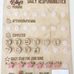 Child Daily Routine Digital Download SVG File Kids Daily ...