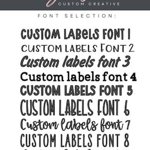 Custom Pantry Labels Kitchen Organisation Personalised Labels Pantry ...