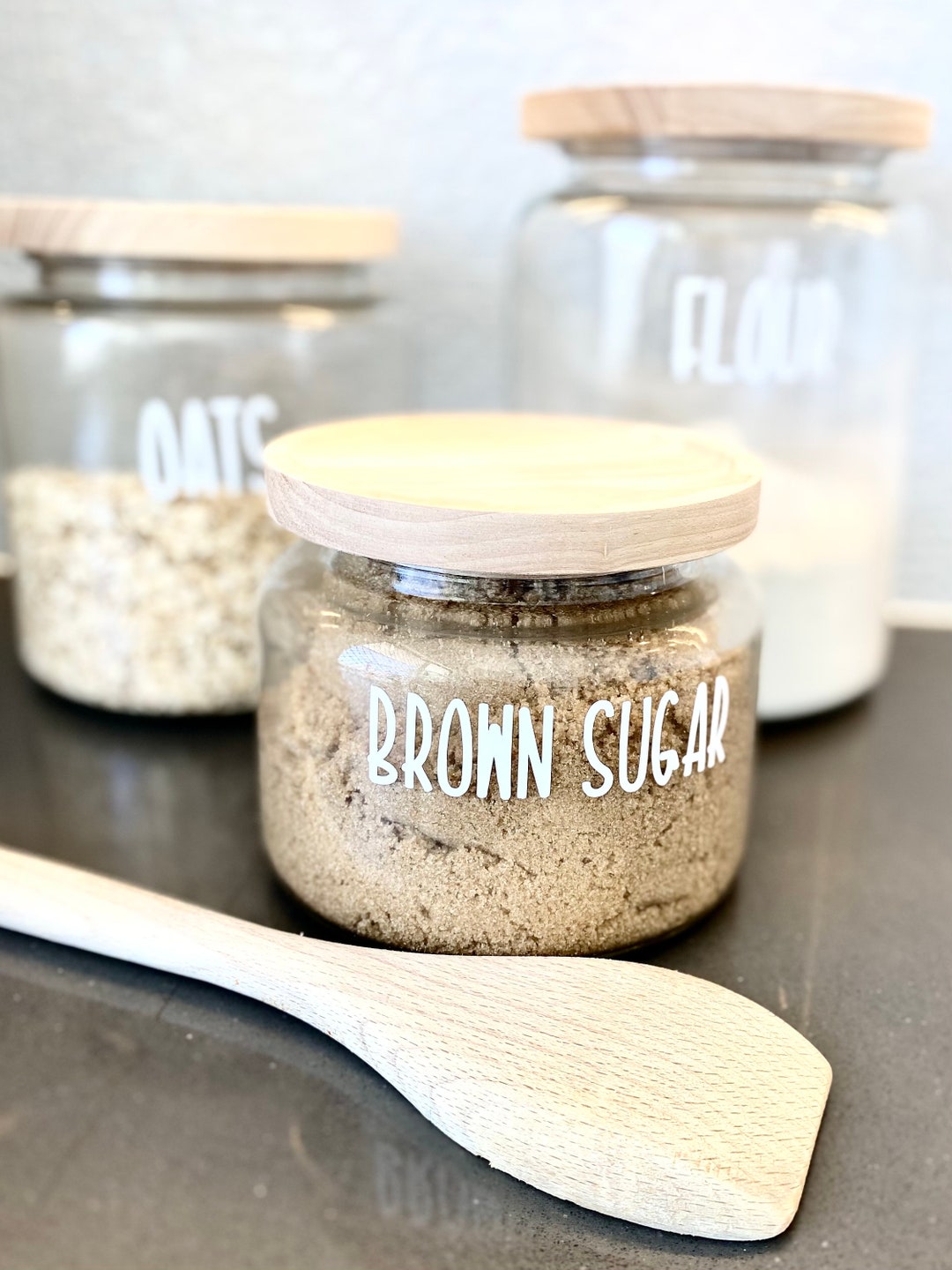 Custom Pantry Labels Kitchen Organisation Personalised Labels Pantry ...