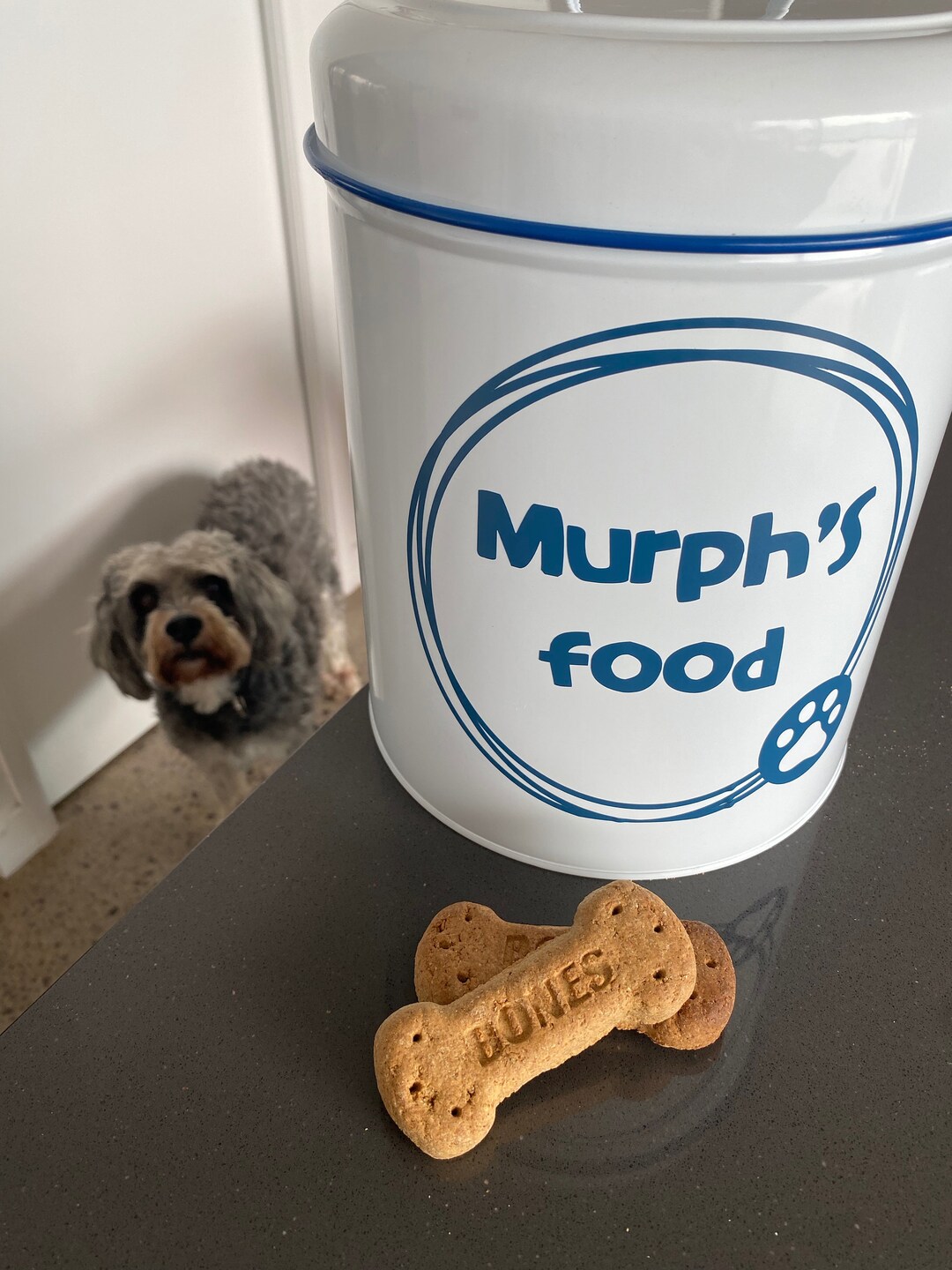 Dog Food Label Custom Dog Treat Label Personalised Dog Gift Custom Pet ...