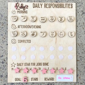 Child Daily Routine Digital Download SVG File Kids Daily ...