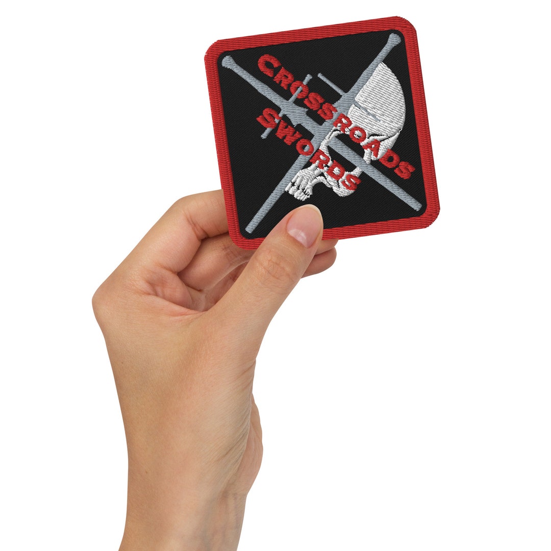 Crossroads Swords 3x3 Patch - Etsy