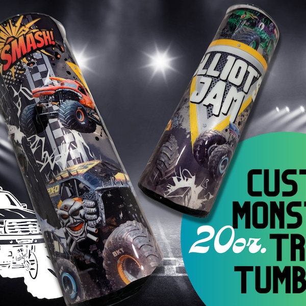 Monster Jam Custom Logo - Etsy